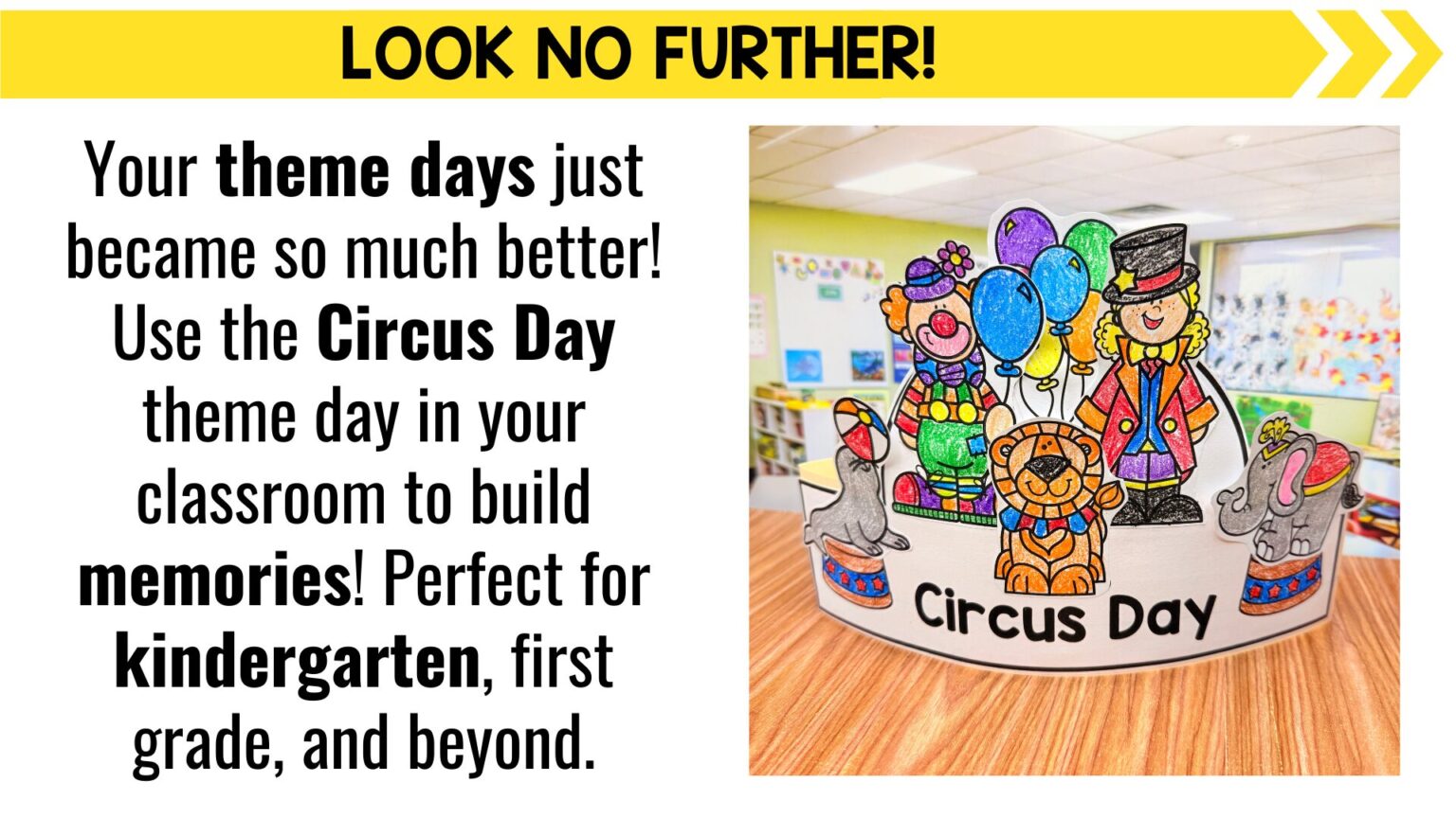 Circus Day Themed Activities for End of the Year: Crafts, Hats, and ...