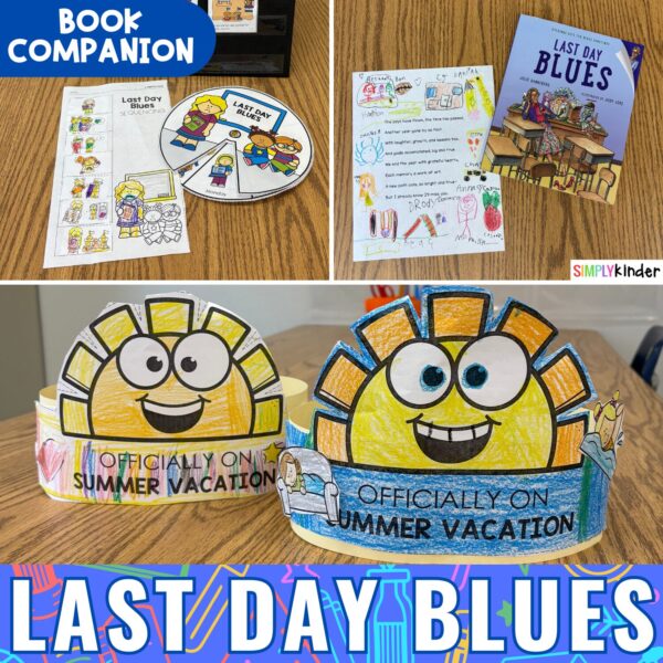 Last Day Blues Book Companion - Simply Kinder