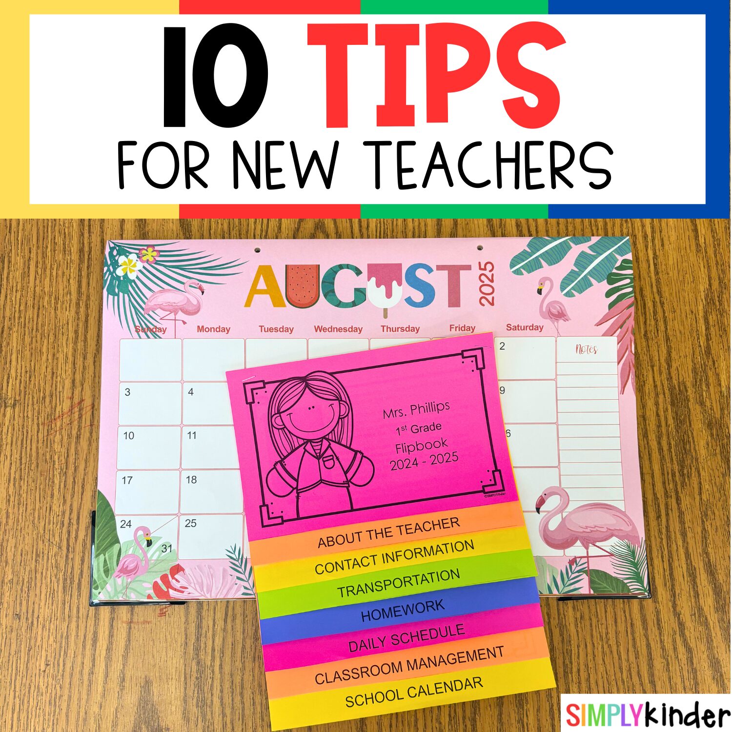 10 Tips for New Teachers - Simply Kinder