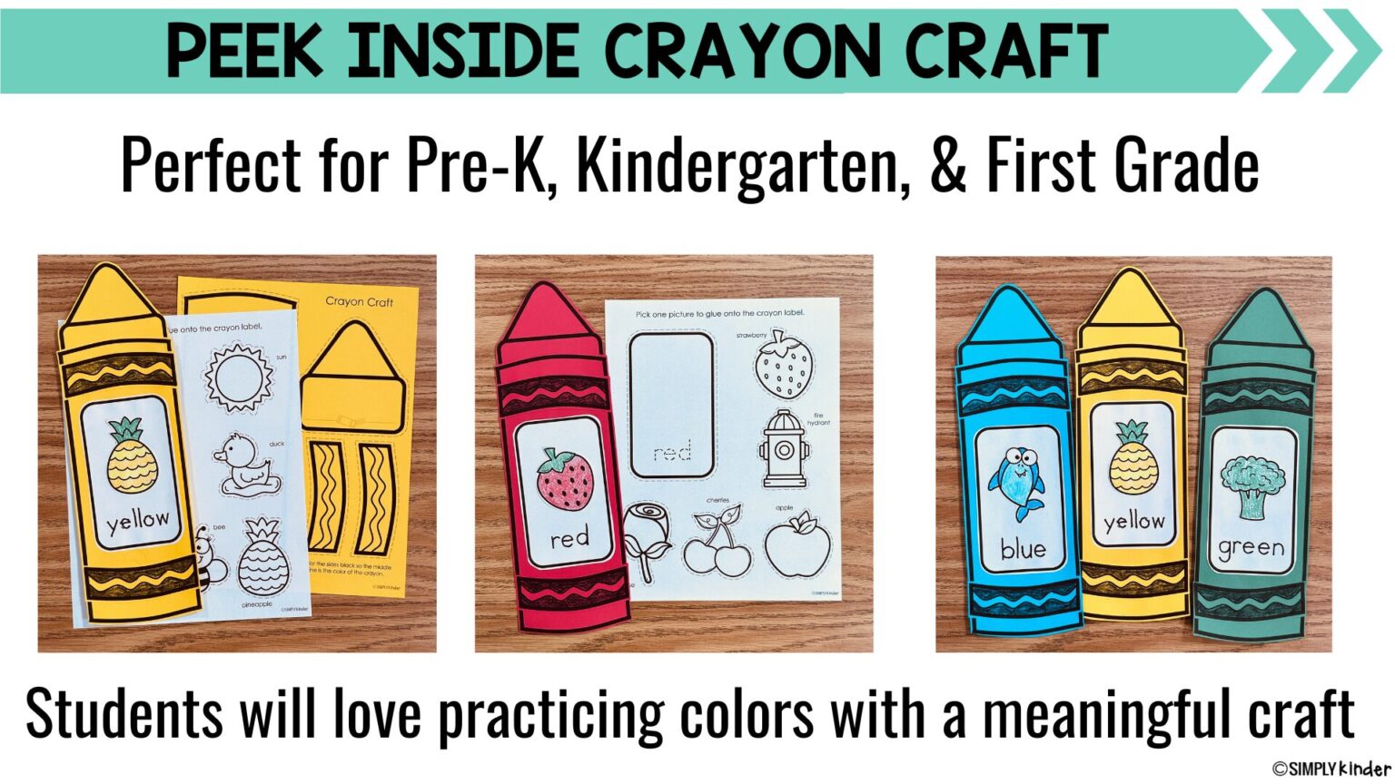 Back to School Math Crafts, Color, Number, & Shape Activities for ...