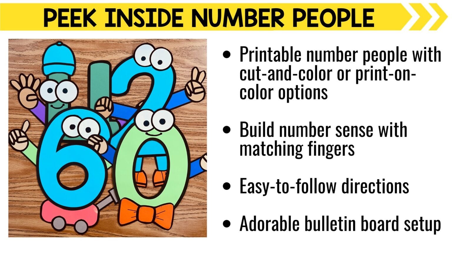 Back to School Math Crafts, Color, Number, & Shape Activities for ...
