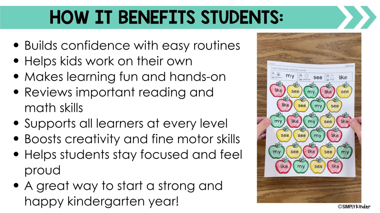 September No Prep Kindergarten Back to School Literacy & Math ...
