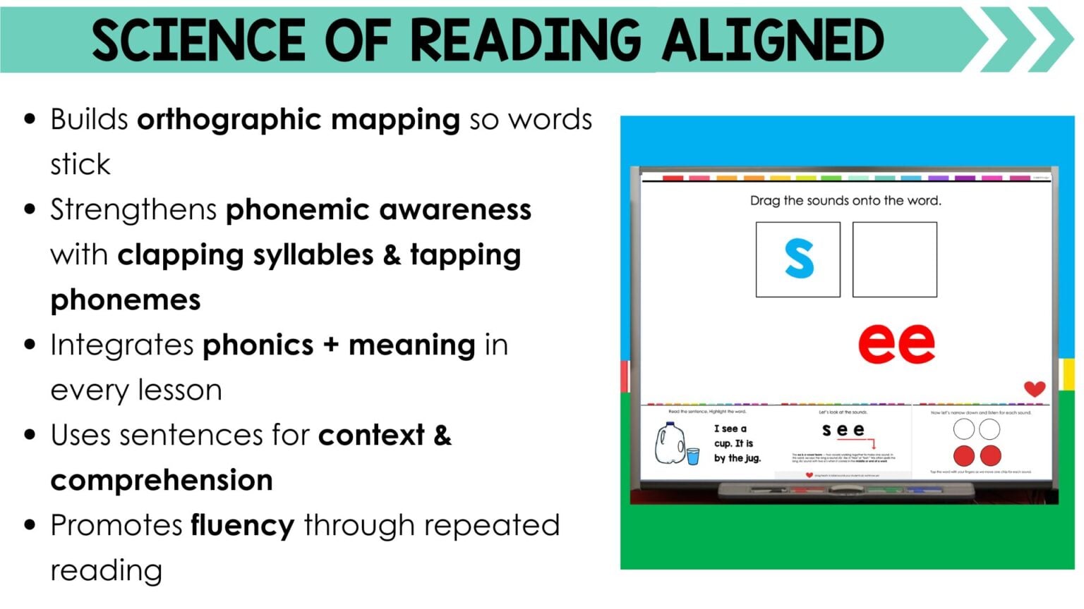 Sight Word Practice Teaching Slides, 240+ Sight Words, Science of ...