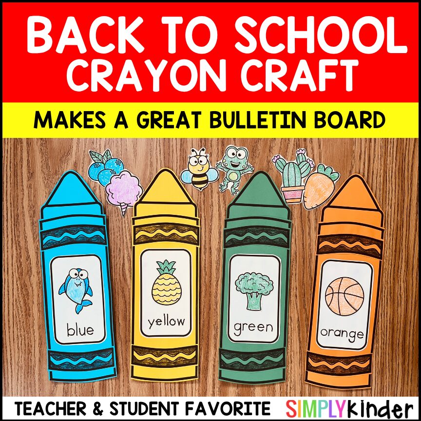 Number People Crafts, Back to School Math Craft Activity for Preschool ...