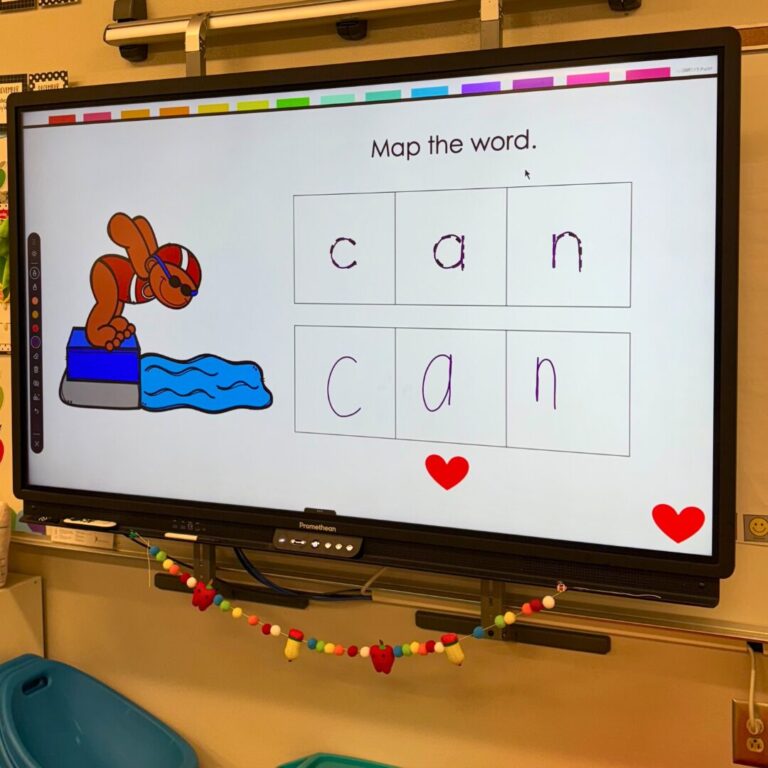 Sight Word Teaching Slides - Simply Kinder
