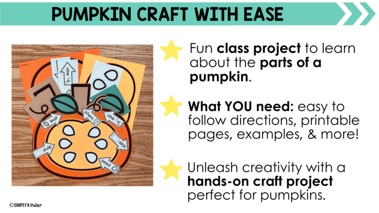 Parts of a Pumpkin Labeling Craft | Fall Science Activity for ...