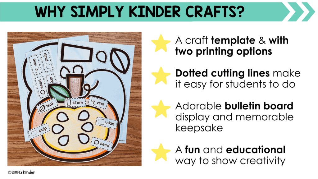 Parts of a Pumpkin Labeling Craft | Fall Science Activity for ...
