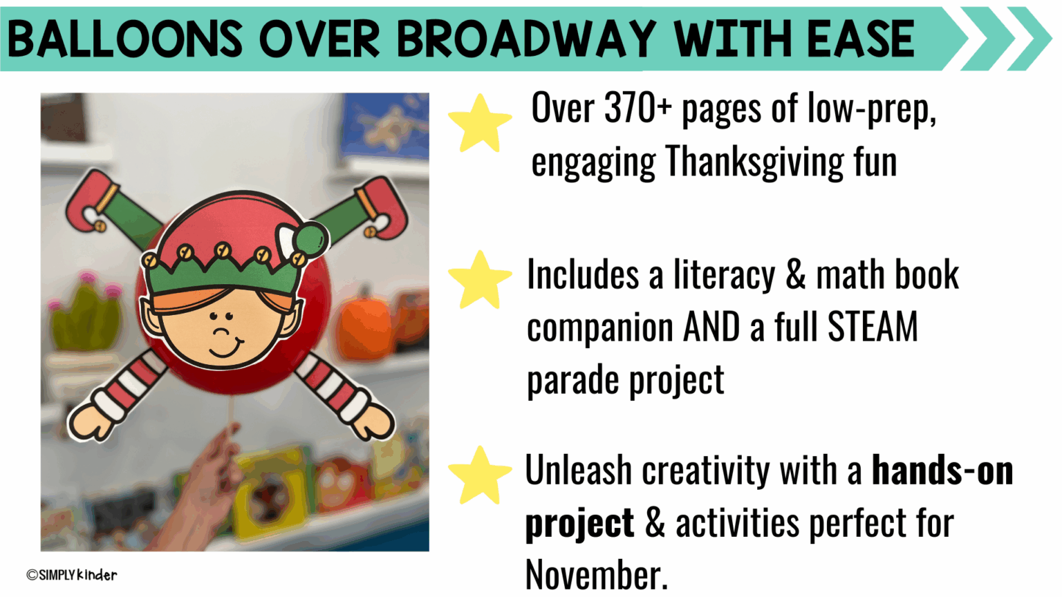 Balloons Over Broadway Bundle – Book Companion & Parade Project ...