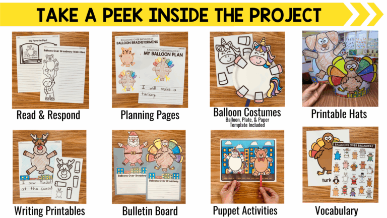 Balloons Over Broadway Bundle – Book Companion & Parade Project ...