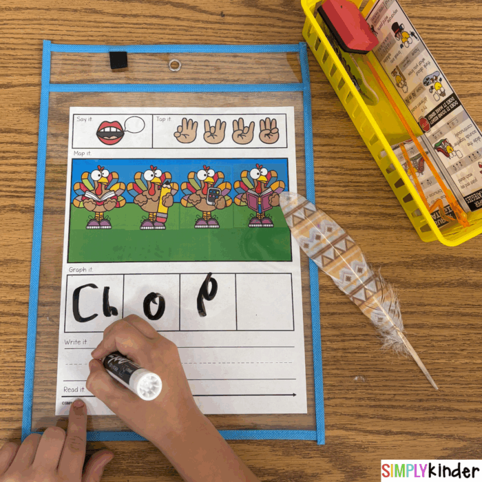 November Phonics Activities - Simply Kinder