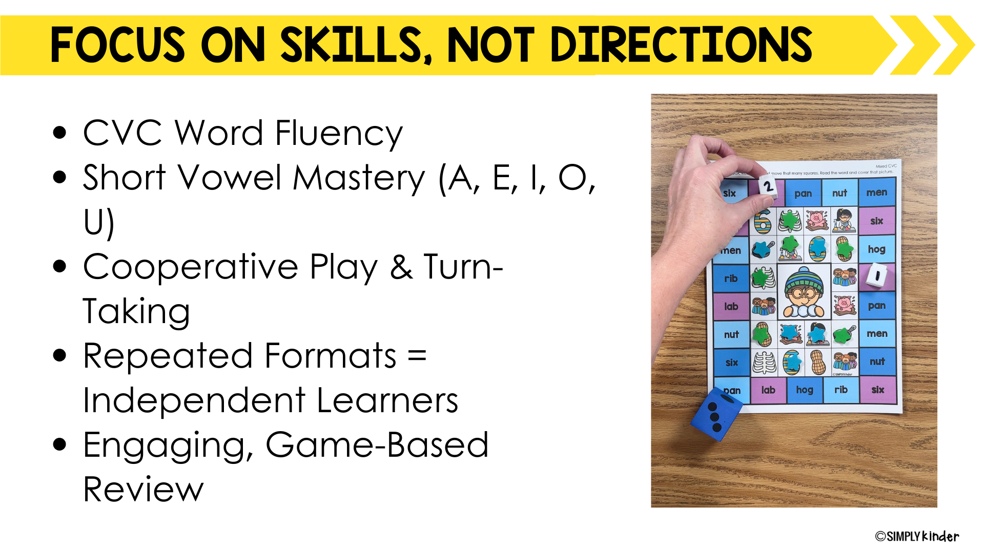 Winter CVC Games – No-Prep Literacy Activities for Kindergarten and ...