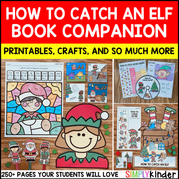 How to Catch an Elf Book Activities - Simply Kinder