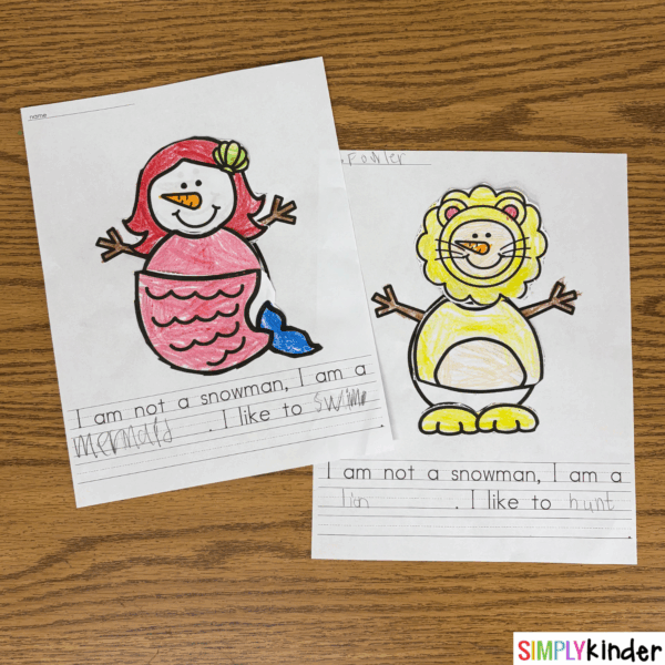 Snow Day Activities for Kindergarten - Simply Kinder