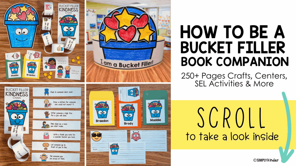 Bucket Filler Activities, Kindness Craft, Hat, Sorts, Bulletin Board ...