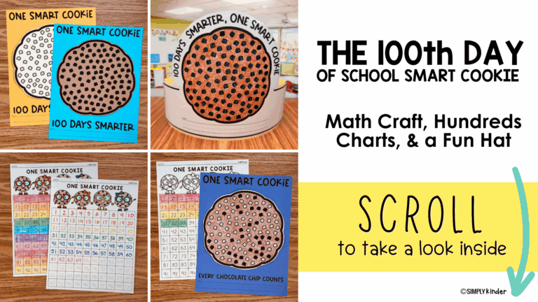 100th Day of School Activities, Math Craft, Crown & Hat for ...