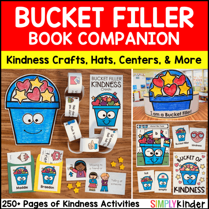 Bucket Filler Activities, Kindness Craft, Hat, Sorts, Bulletin Board ...