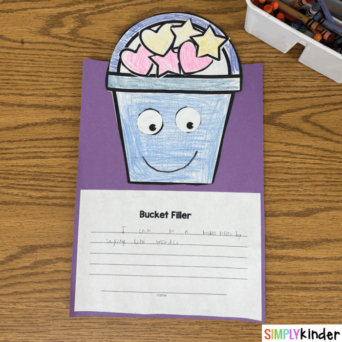 Bucket Filler Activities for Classroom Kindness - Simply Kinder