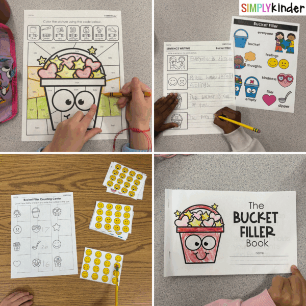Bucket Filler Activities for Classroom Kindness - Simply Kinder
