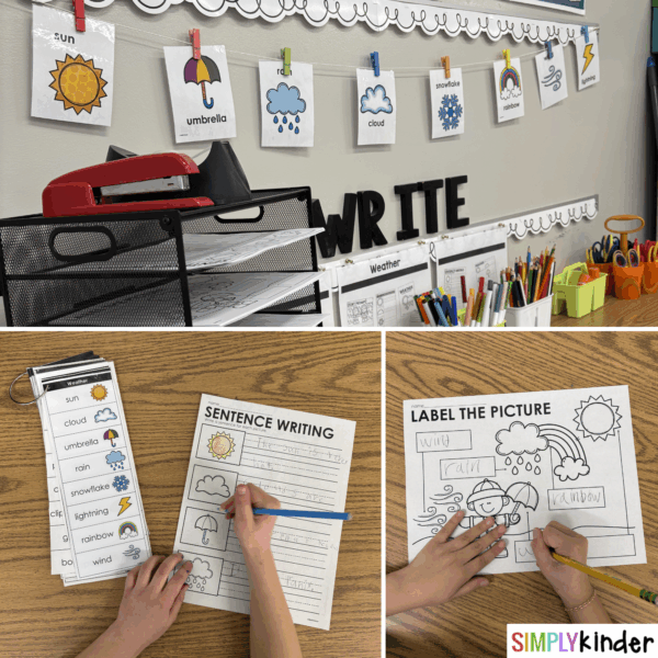 Weather Activities for Spring - Simply Kinder