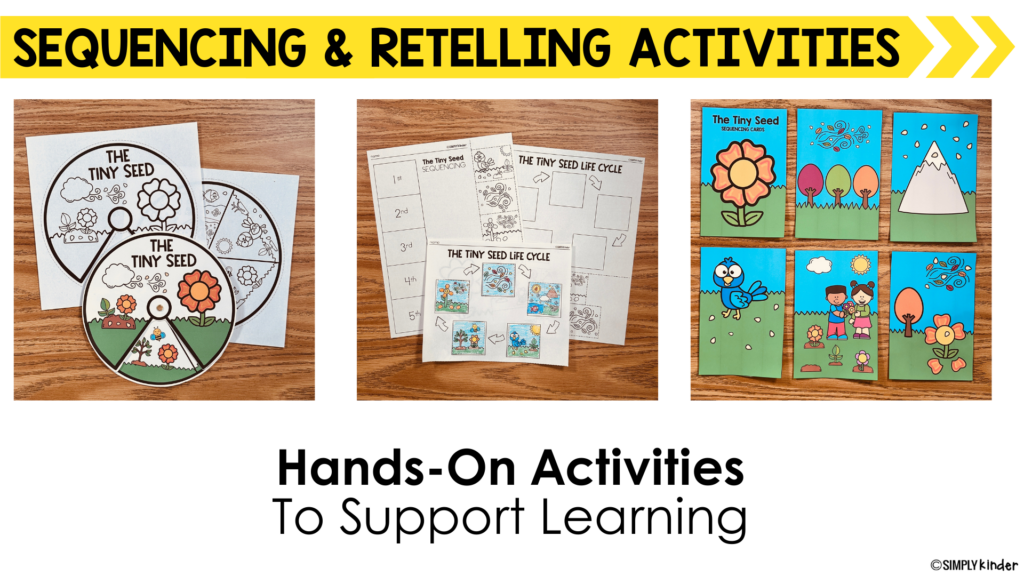The Tiny Seed Book Companion Activities, Craft, Sequencing, Writing ...