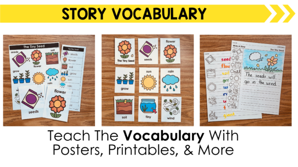 The Tiny Seed Book Companion Activities, Craft, Sequencing, Writing ...