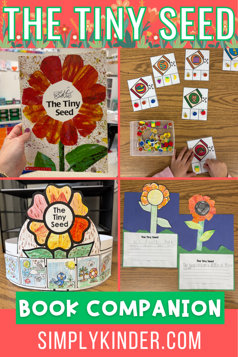 The Tiny Seed Book Companion Activities - Simply Kinder