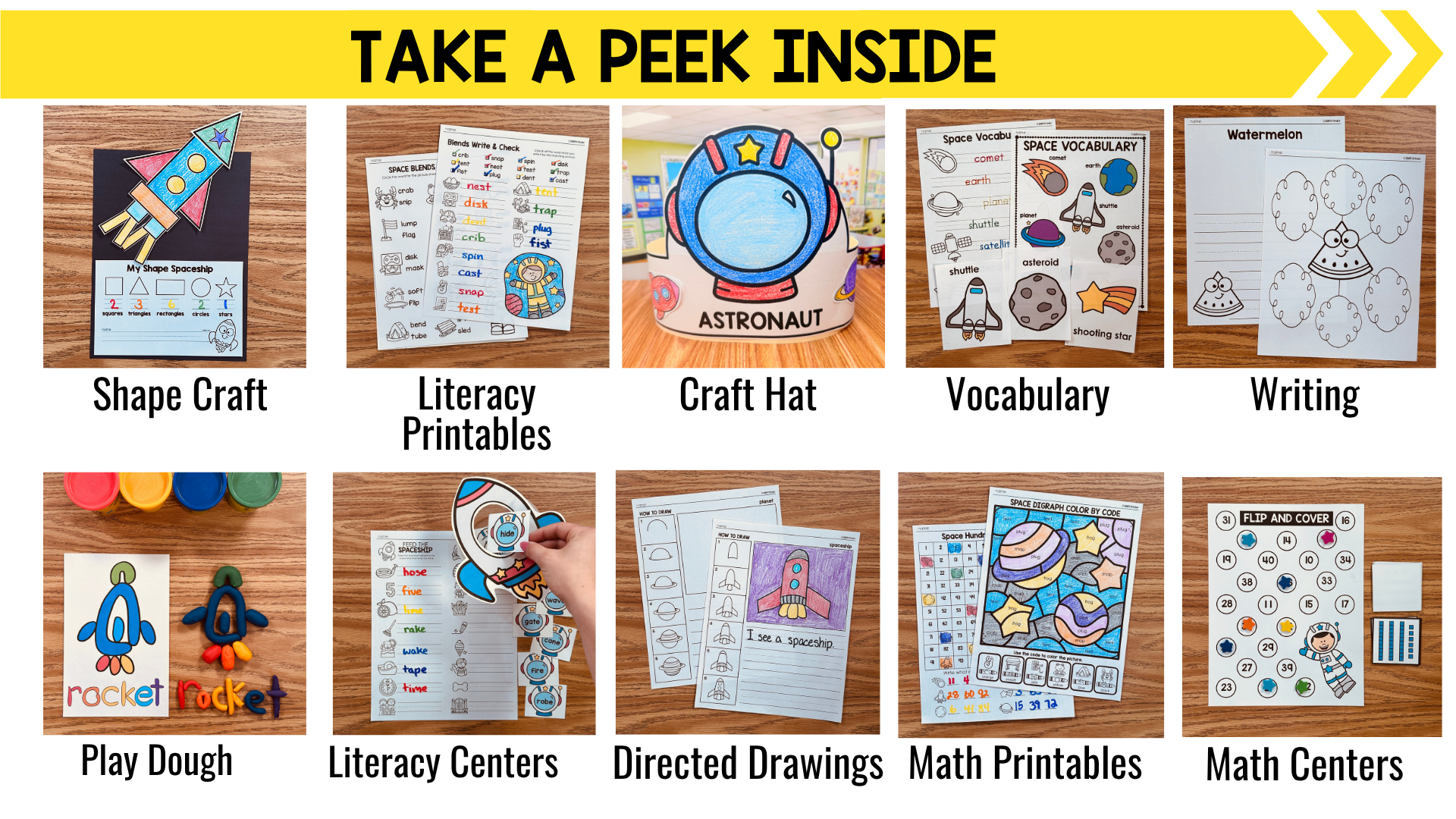 Space Day Themed Activities for End of the Year: Crafts, Hats, and MORE ...