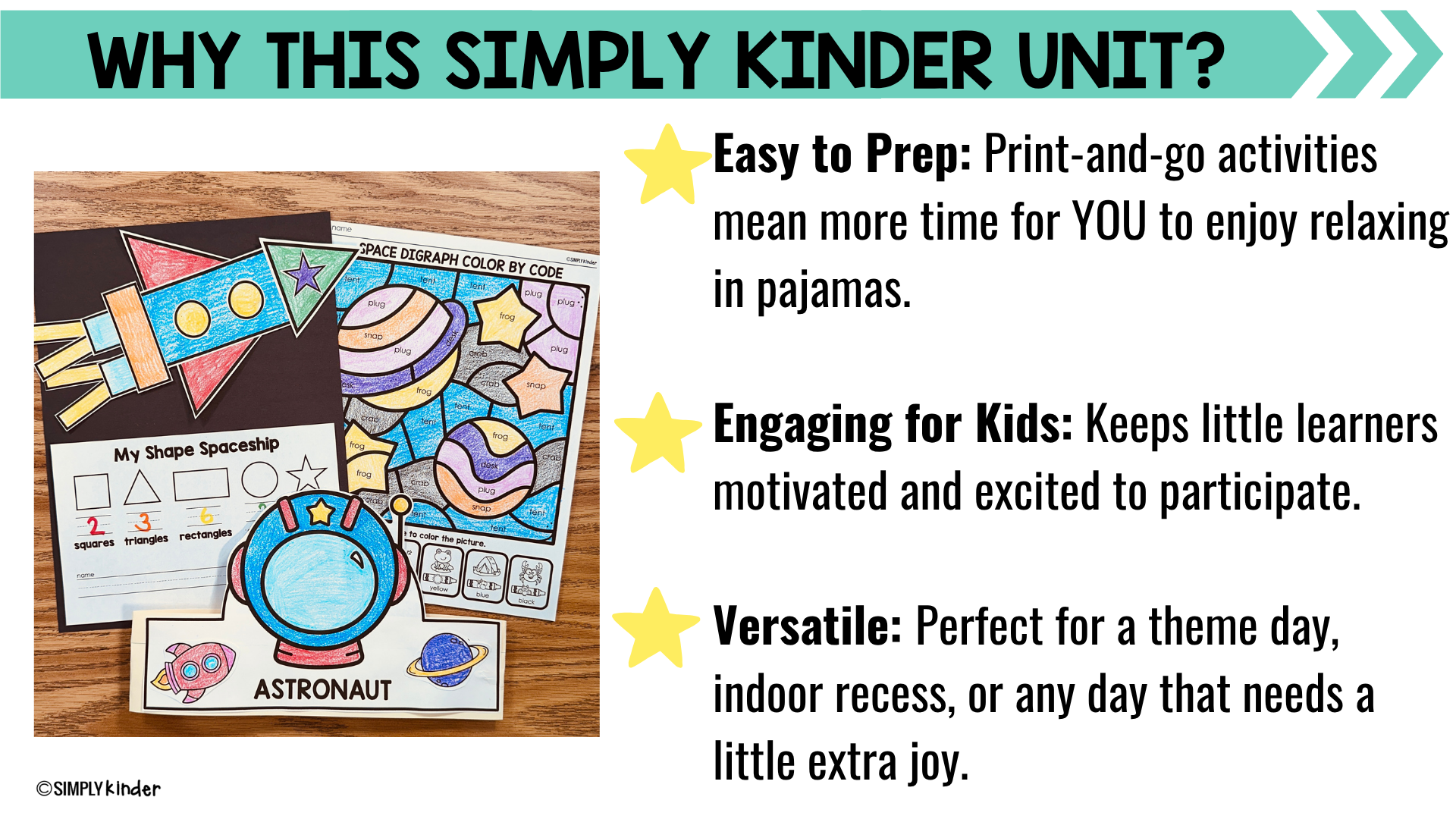 Space Day Themed Activities for End of the Year: Crafts, Hats, and MORE ...