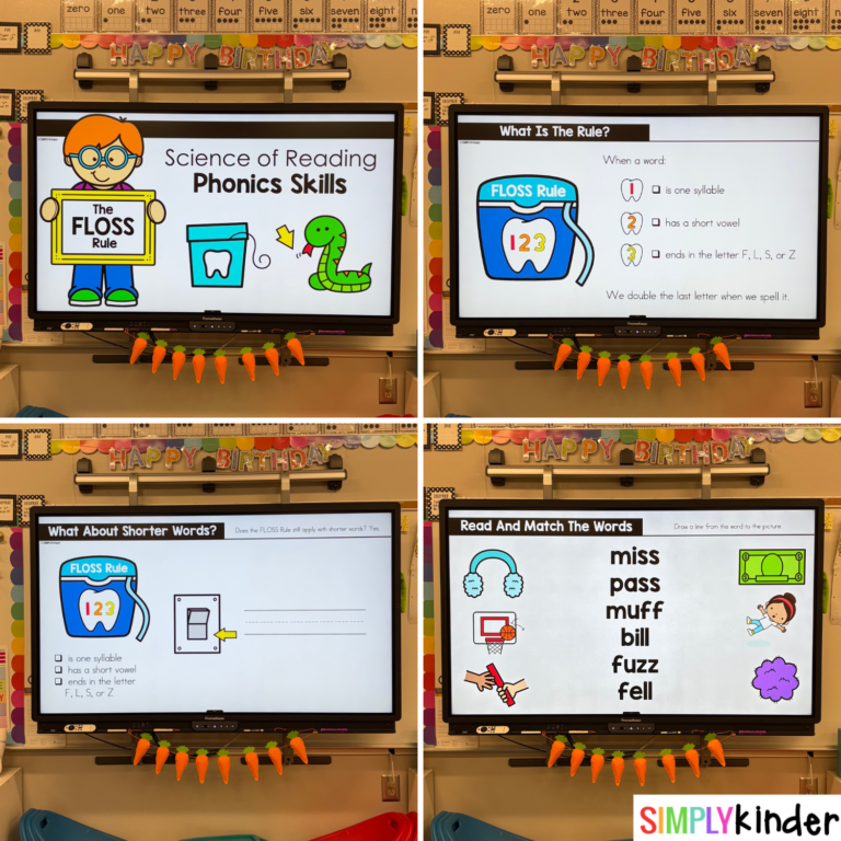 Teaching the FLOSS Rule - Simply Kinder
