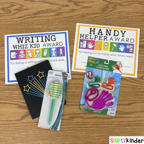 End of Year Gift Ideas for Students - Simply Kinder